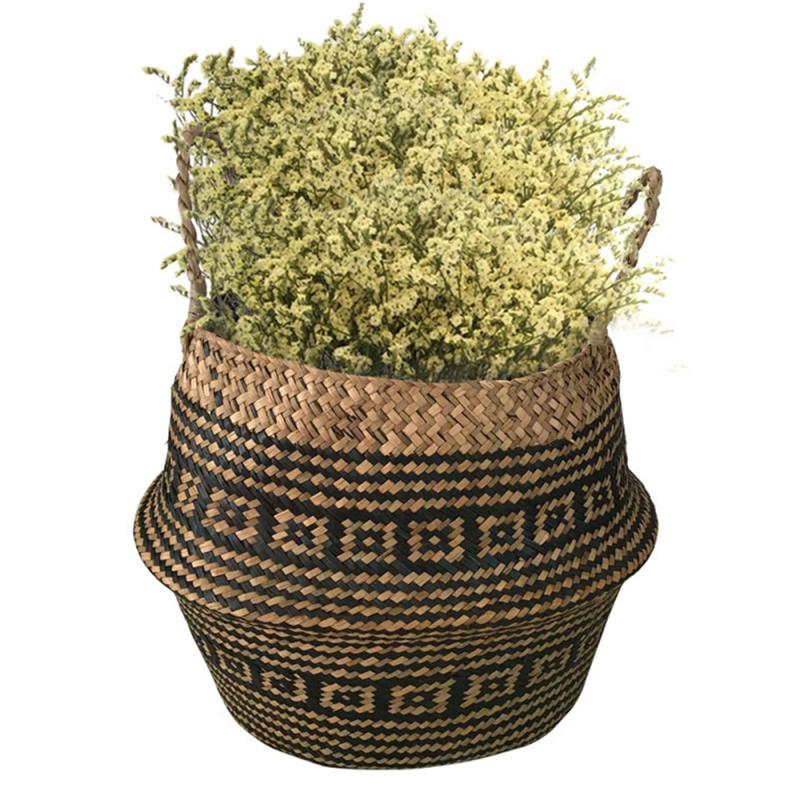 Cache Pot Osier Noir Jardin Enchanteur Cache Pot Osier Noir Jardin Enchanteur